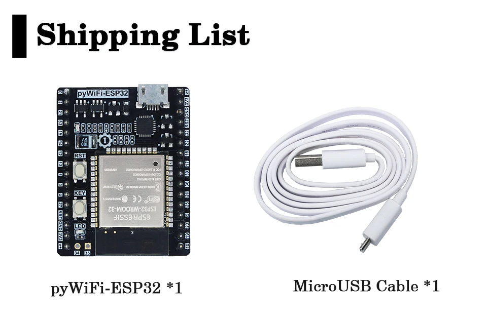 MicroPython ESP32 무선통신 개발보드 [pyWiFi-ESP32] / 디바이스마트