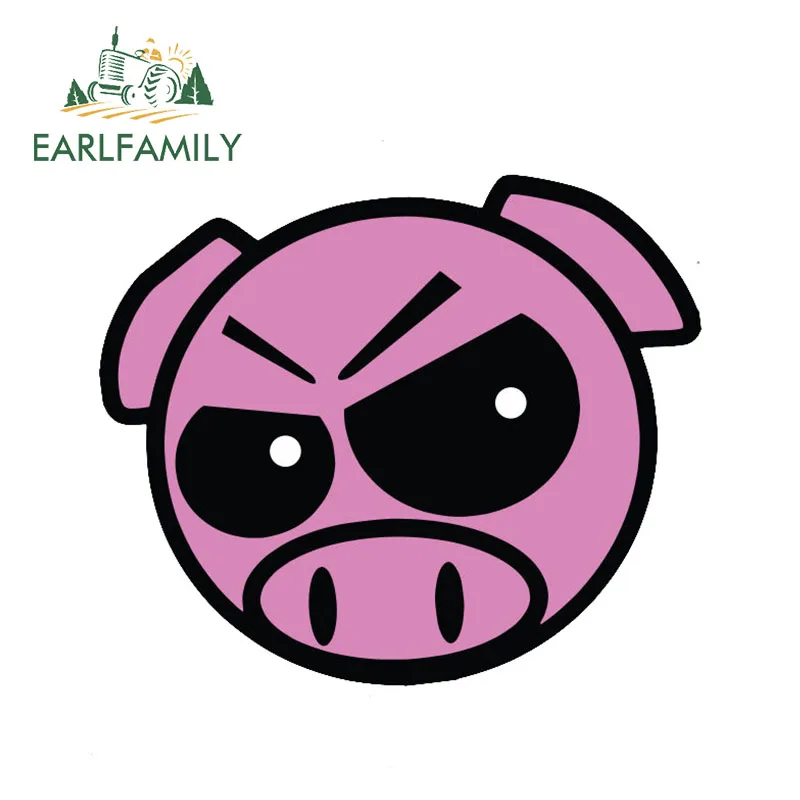 EARLFAMILY-13cm-x-11cm-Car-Stickers-EVIL-RALLY-PIG-Sticker-Decal-Vinyl ...