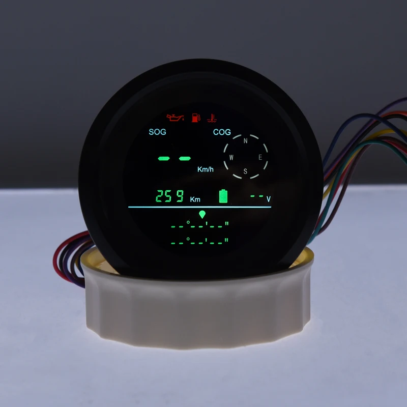 New 0 299 km/h GPS Speedometer LCD Digital GPS Speedometer With Trip ...