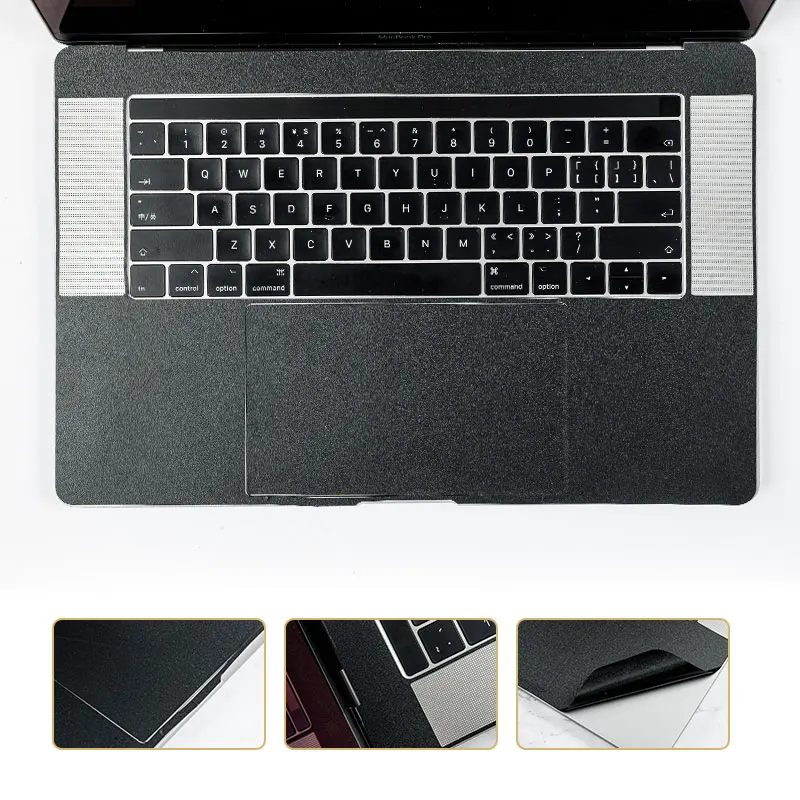 Black Macbook Skin