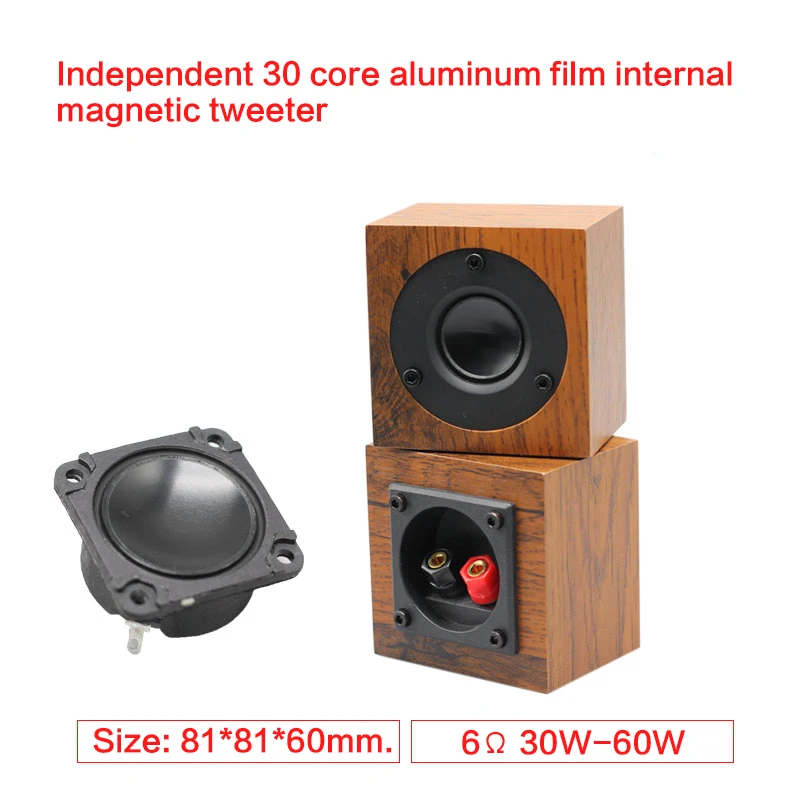 30-60W Front Speaker Q1 Retro Independent Tweeter DIY Speaker Super ...