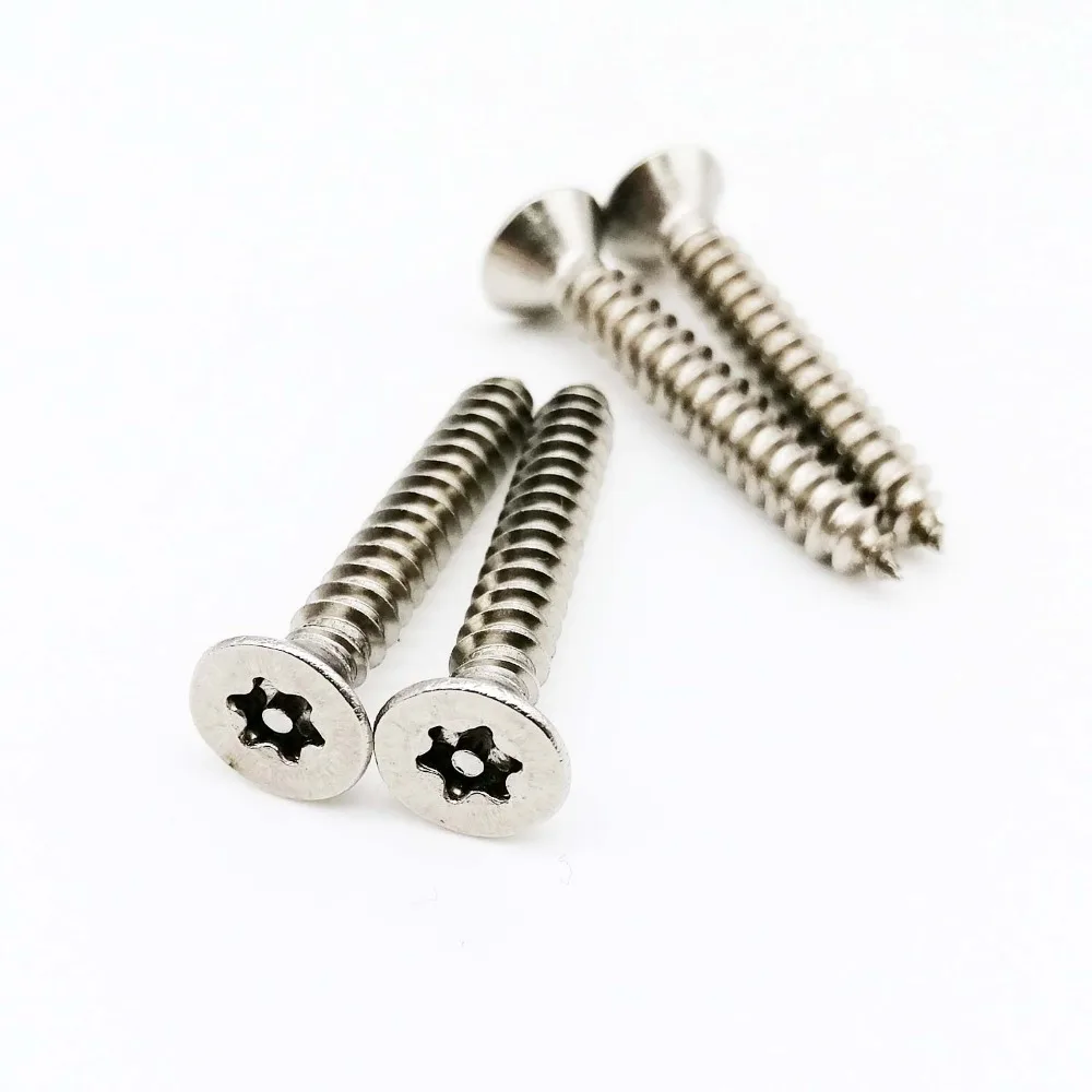 M3.9x9.5mm -Vis à bois autotaraudeuse en acier inoxydable 304, 20 pièces, M2.9 M3.5 M3.9 M4.2 M4 ...