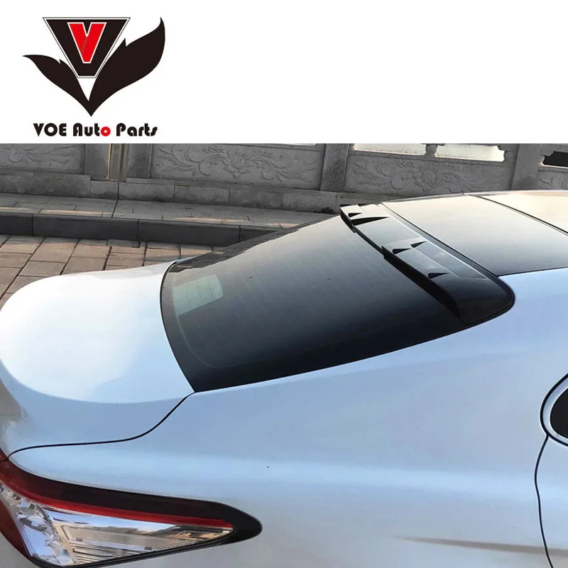 New Camry Abs Plastic Rear Window Roof Spoiler For Toyota Camry 2018 ...