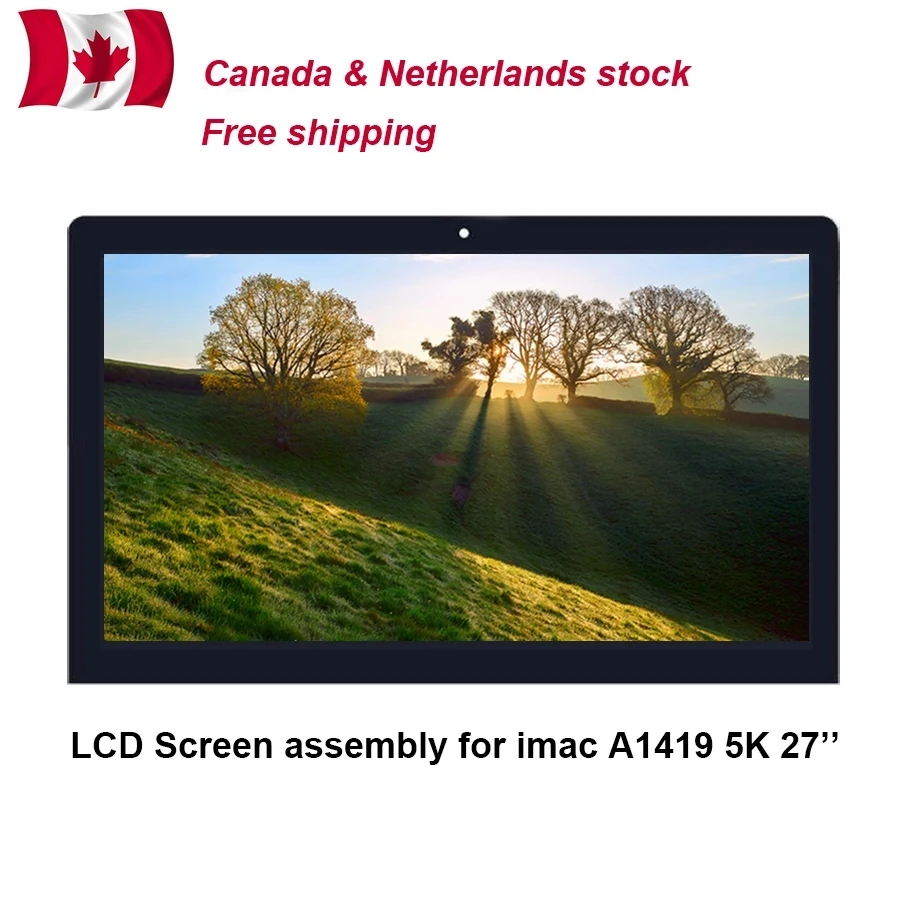 Free Ship From Us Warehouse For Imac27'' New Lcd Screen Assembly A1419 ...