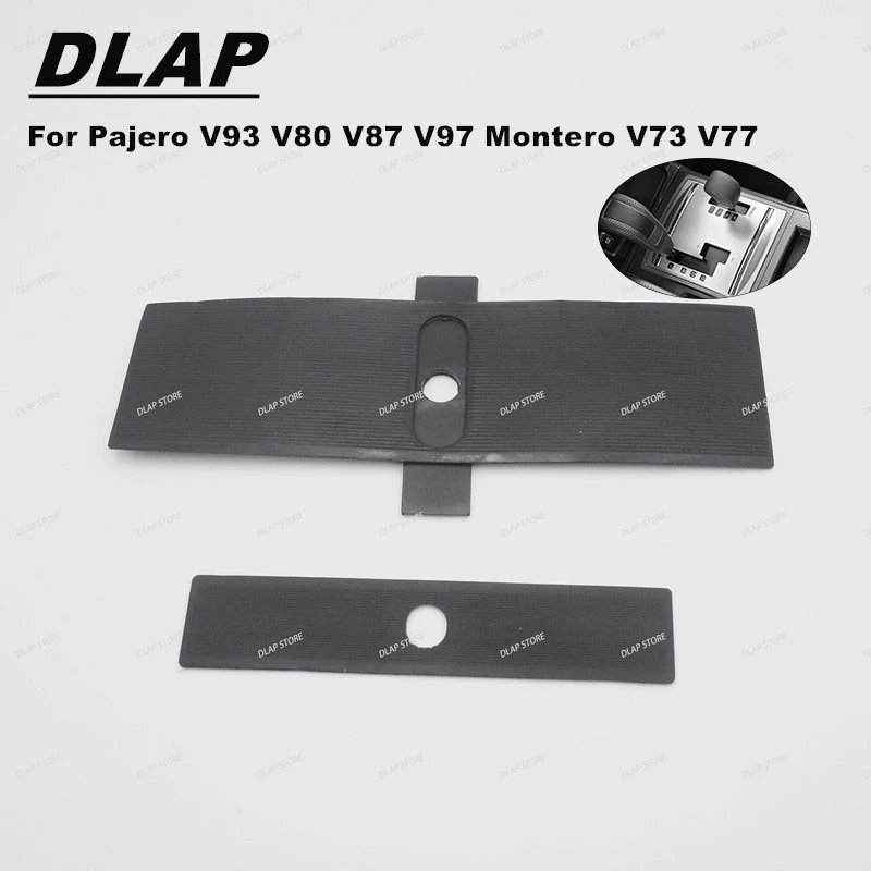 Car Shift Panel Dust Cover Shift Lever Panel Trim Strip For Mitsubishi Pajero V93 V80 V87 V97 ...