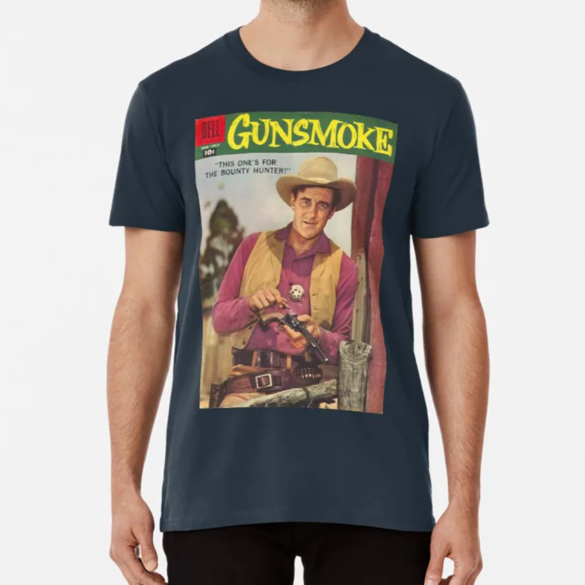 Gunsmoke T shirt gunsmoke western cowboy tv 50s 60s james arness|T ...