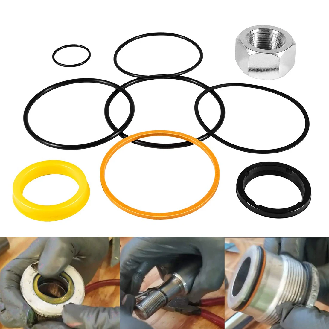 7135551-Tilt-Hydraulic-Cylinder-Seal-Kit-Fits-for-Bobcat-Skid-Steer ...
