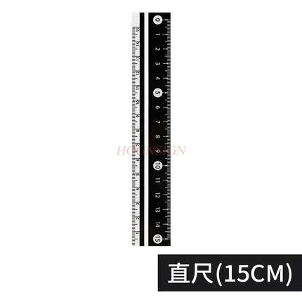 Ruler Set Ruler 15cm Semicircle Protractor Transparent Triangle Ruler ...