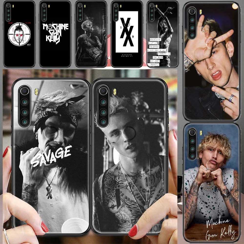 MGK Machine Gun kelly Rapper Phone case For Xiaomi Redmi Note 7 7A 8 8T ...