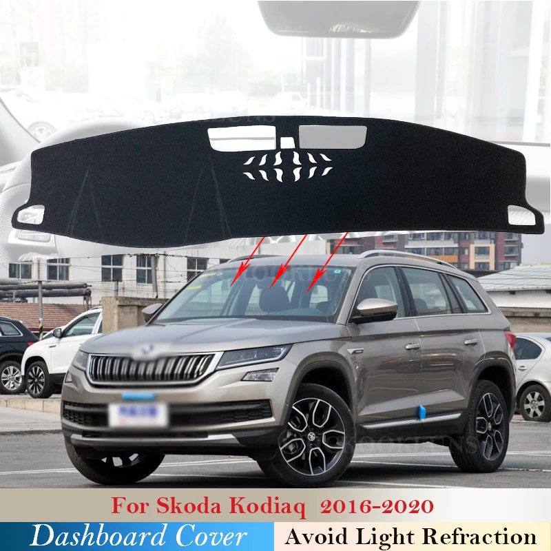 Dashboard-Cover-Protective-Pad-for-Skoda-Kodiaq-2016-2017-2018-2019 ...