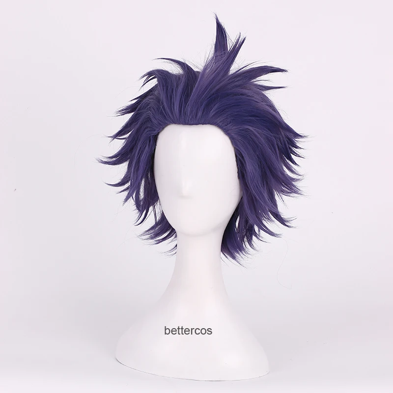 My Boku No Hero Academia Shinsou Hitoshi Shinso Cosplay Wigs Short Dark ...