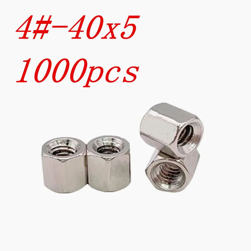 1000 teile/los 4 # 40x5 nickel messing standoff spacer VGA Stecker ...