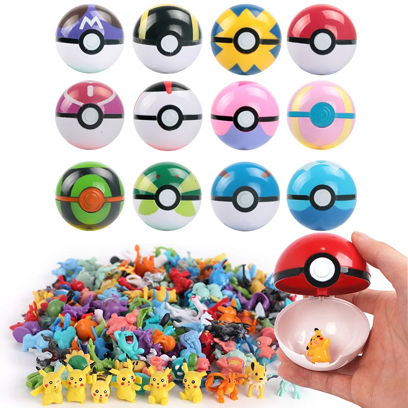 Original-Pokemon-Elf-Ball-Pikachu-Pokeball-Pocket-Monster-Variant-Toy ...