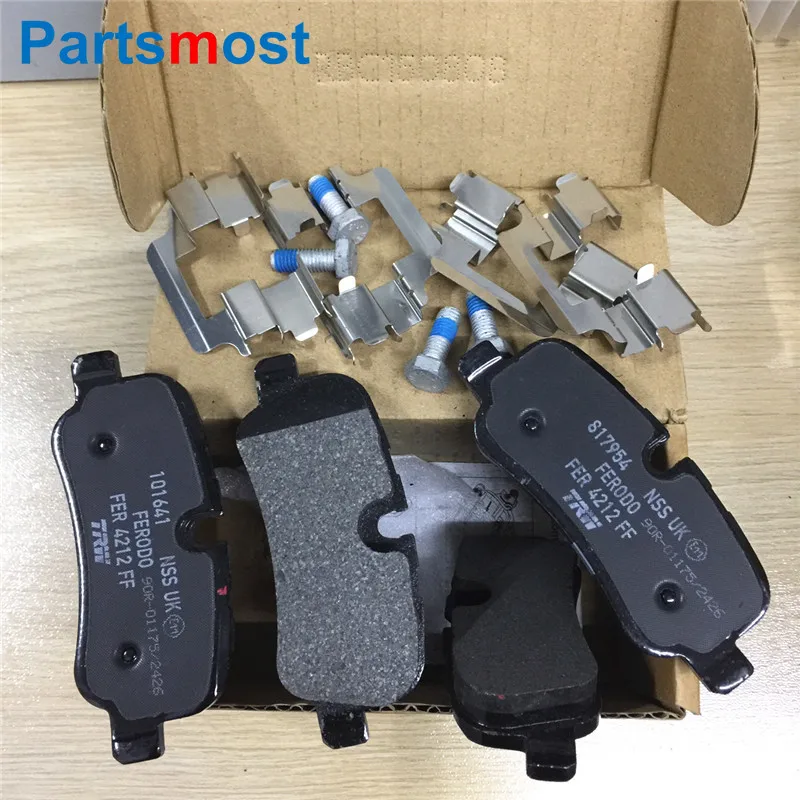 Pair of Rear Brake Pads For Land Rover Discovery 4 Range Rover 10-12 RR ...