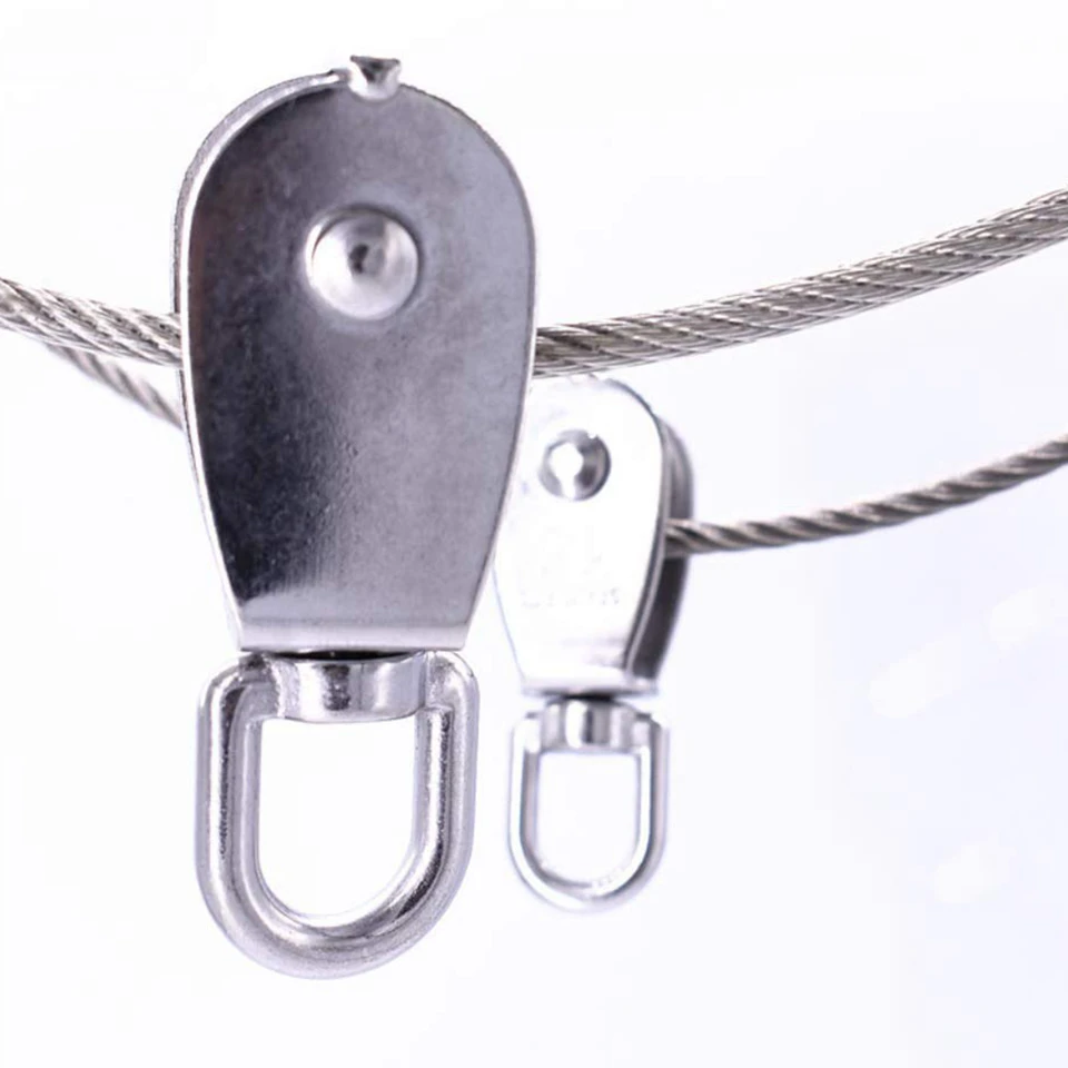 1500kg Capacity Pulley BNYZWOT Stainless Steel Pulley Block M100 ...