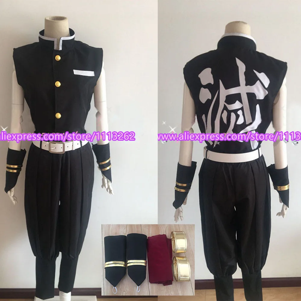 Anime Demon Slayer Kimetsu no Yaiba Uzui Tengen Cosplay Costume Team ...