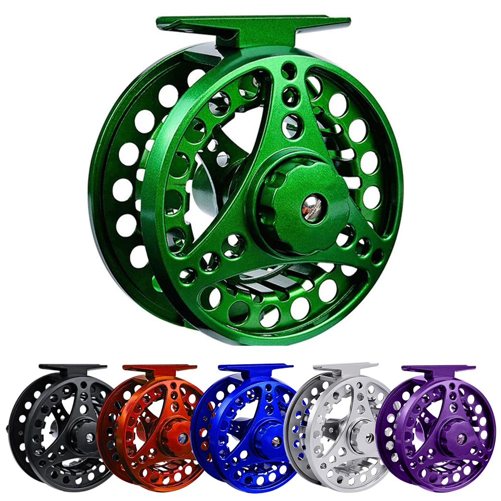 Fly Fishing Reel Aluminum Alloy 3/4 5/6 7/8 WT 2+1BB Interchangeable ...