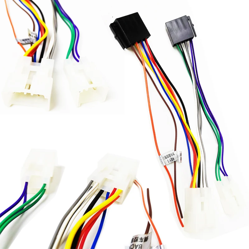 Car Radio ISO to Toyota Wiring Harness Adapter 17cm Plug Connector ...