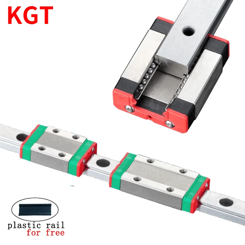 Linear Guide Mgn7 Mgn12 Mgn15 Mgn9 Block 30mm To 1000mm Rail Carriage Cnc 3d Printer Part ...
