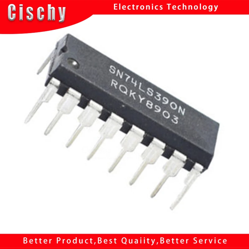 1PCS 74LS390 SN74LS390N DIP16 74LS390 SN74LS390N DIP16|dip16| - AliExpress