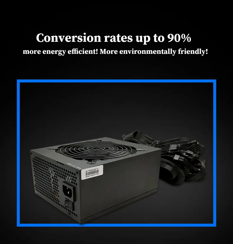 1800W ATX Computer Switch Power Supply PSU 1600W Power Supply Switching ...