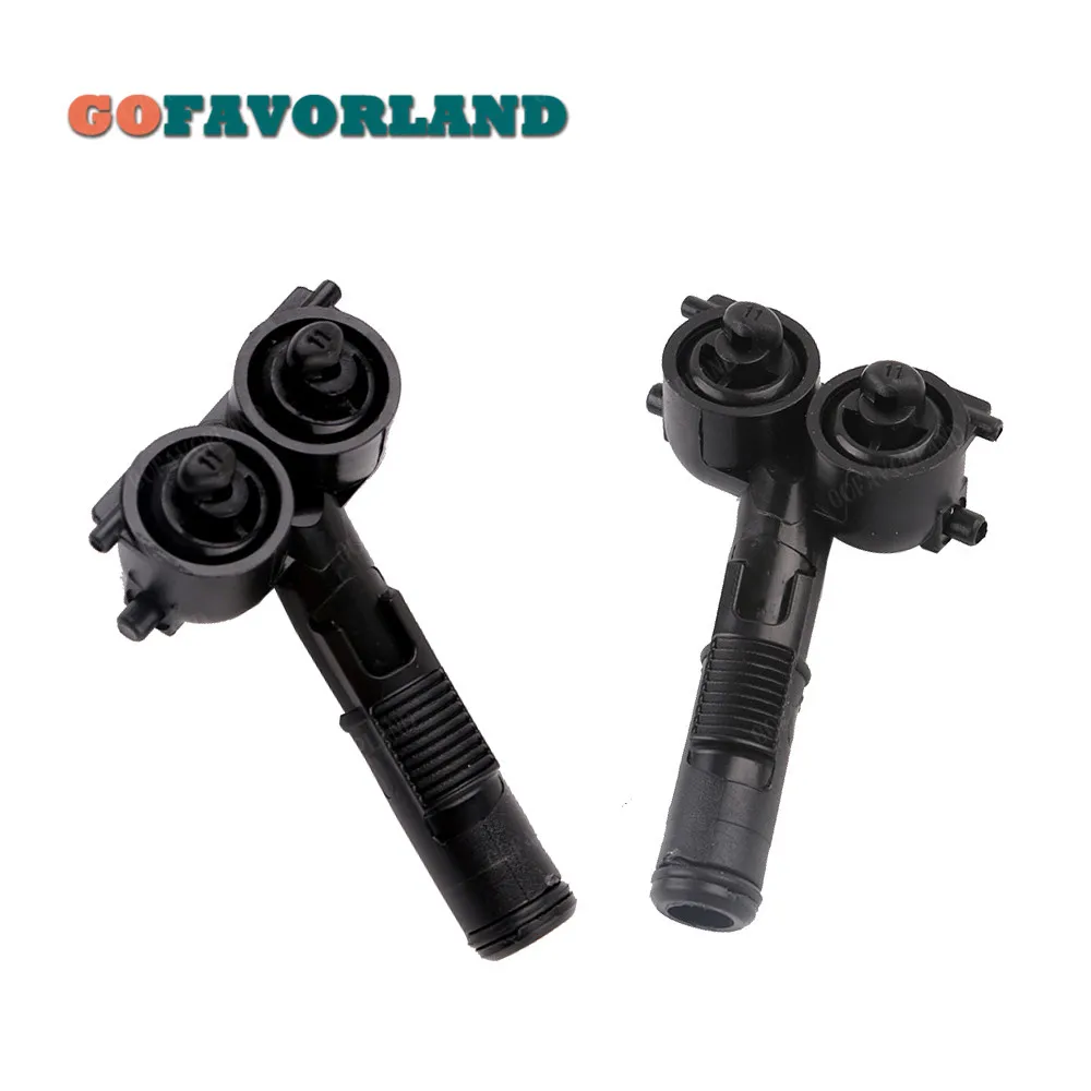 Left Right Headlight Headlamp Washer Nozzle Spray 1K6955103 1K6955104 ...