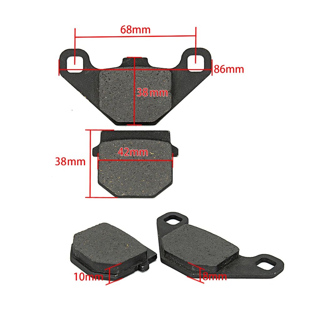 Motorcycle-Rear-Brake-Pads-For-KAWASAKI-KMX50-80-125-200-KX-125-250-KLE ...