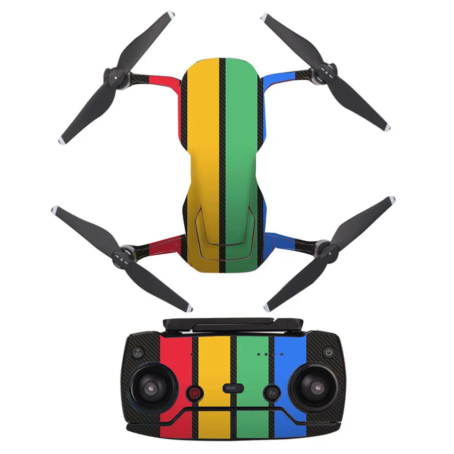 Colorful Block Style Decal Skin Sticker For Dji Mavic Air Drone ...