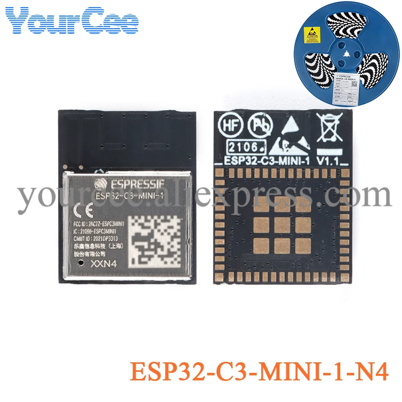 ESP32 ESP32 C3 미니 1 N4 ESP32 C3 MINI 1 N4 2.4GHz WiFi 무선 BLE5.0 무선 통신 ...