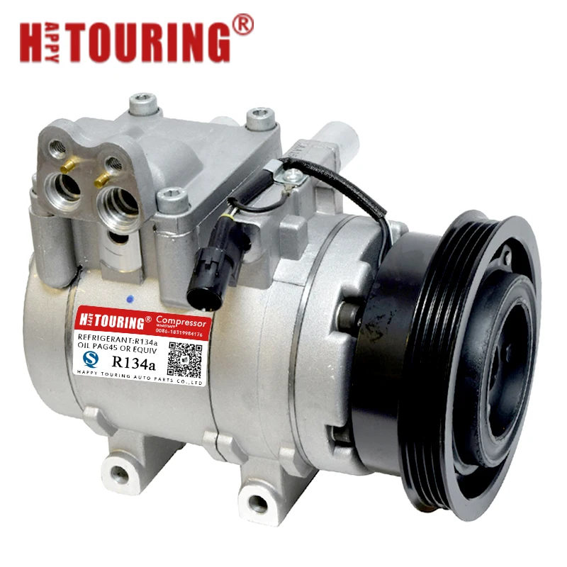Compresor HS15 para Hyundai Elantra Tiburon Matrix 01 08 97701 2D100 ...