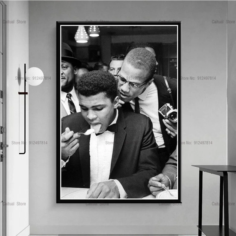 Malcolm X And Muhammad Ali Poster