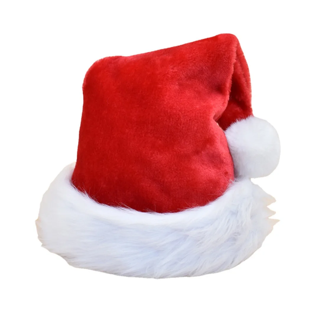 Christmas-Classic-Red-and-White-Santa-Claus-Triangle-Adult-Children ...