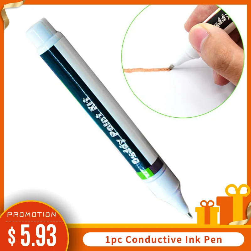 1Pc 6ml Conductive Ink Pen Electronic Circuit Drawing Pen DIY Circuit ...