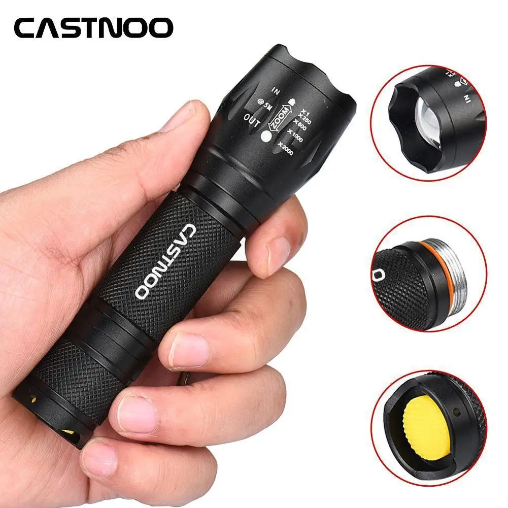 Al aire libre 8000LM T6 Super brillante potente 3 modos impermeable LED ...