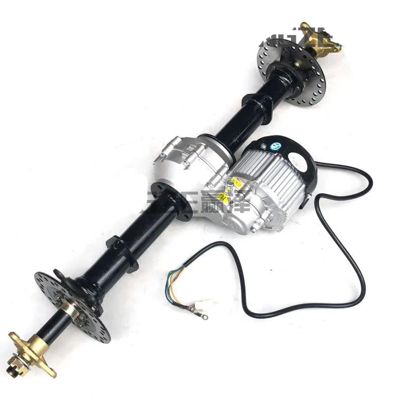 Essieu arrière différentiel de 90CM avec moteur 48V 500W et contrôleur ...