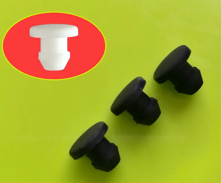 Double sided Silicone Rubber Plug&Cap Hollow Stopper Sealing Bung for ...