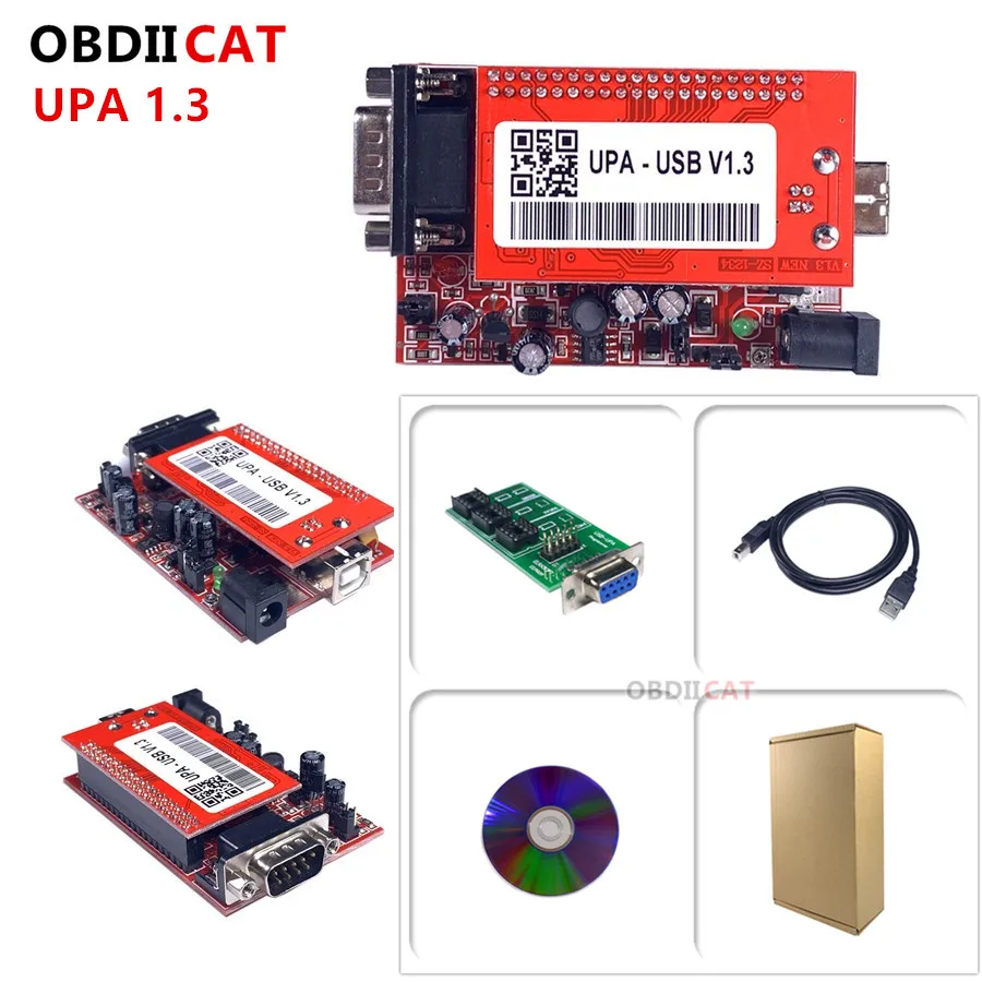 UPA Usb with 1.3 eeprom adapter ECU Programmer Diagnostic tool UPA USB ...