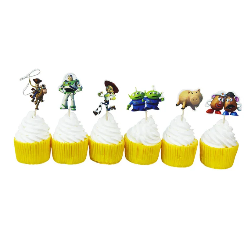 Buzz Lightyear Cupcake Toppers