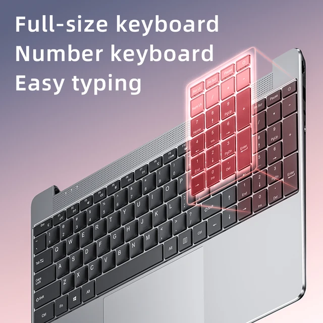 Dere R9 PRO 15.6 Inch Laptop 12GB RAM 256GB SSD Busines Notebooks ...