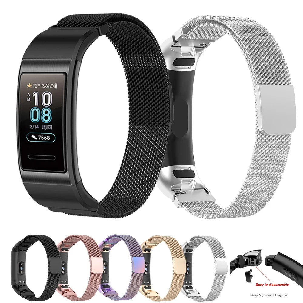 Para Huawei Band 4 Pro TER B29S /band 3 Pro Smart Bracelet Magnetic ...