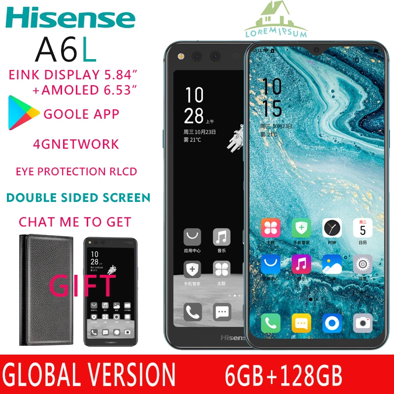 Google-Play-Snapdragon-660-Android-9-0-Original-Smartphone-Hisense-A6L ...