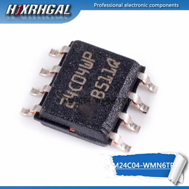 M24C04 WMN6TP SOP 24C04WP SOP8, 1 unidad|Circuitos integrados| - AliExpress