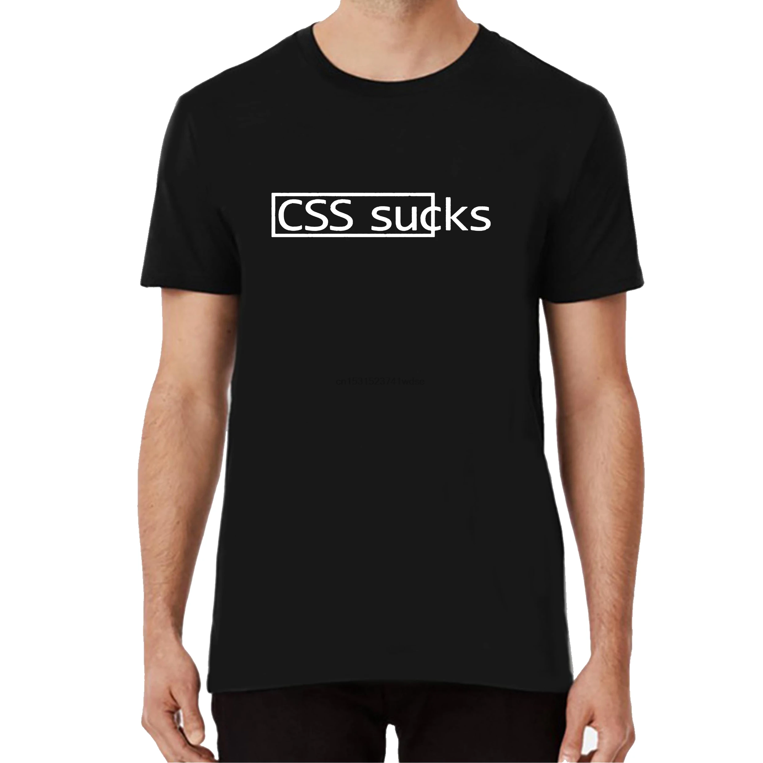 Camiseta divertida Css Sucks para hombre, camisa Geek, Nerd, Html, cientista de la informática ...