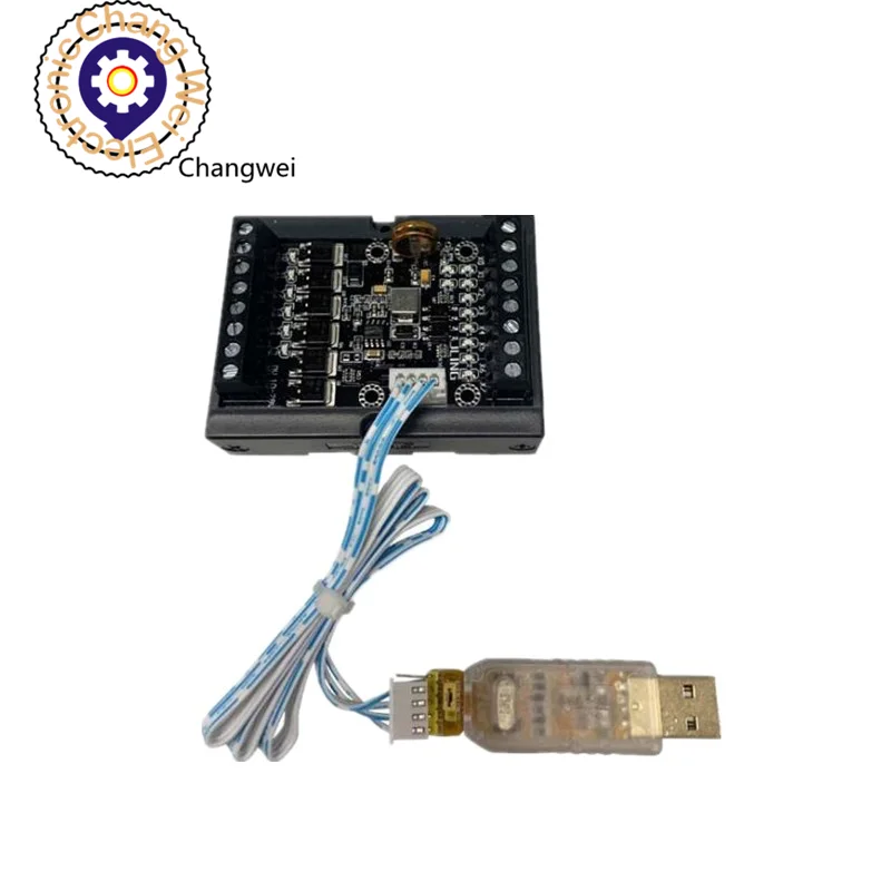 PLC-FX1N-14MT-Programmable-Logic-Controller-Industrial-Control-Board-DC10-28V-8000-Steps-with ...