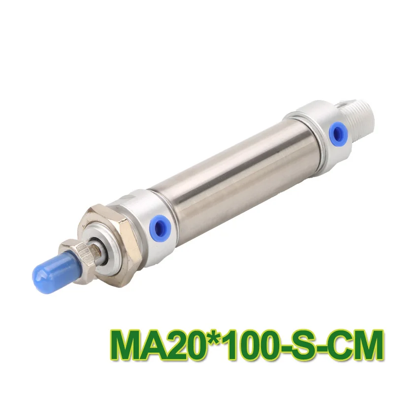 MA20*100 S CM MINI MA series Airtac type stainless steel pneumatic air ...