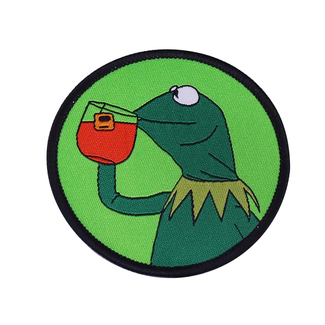 Kermit The Frog Meme Drinking Tea