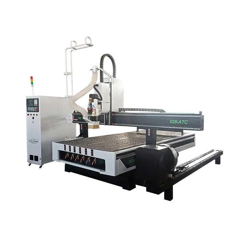 Cnc 4 eixos atc 3d cnc máquina de corte 1325 1530 atc madeira cnc ...