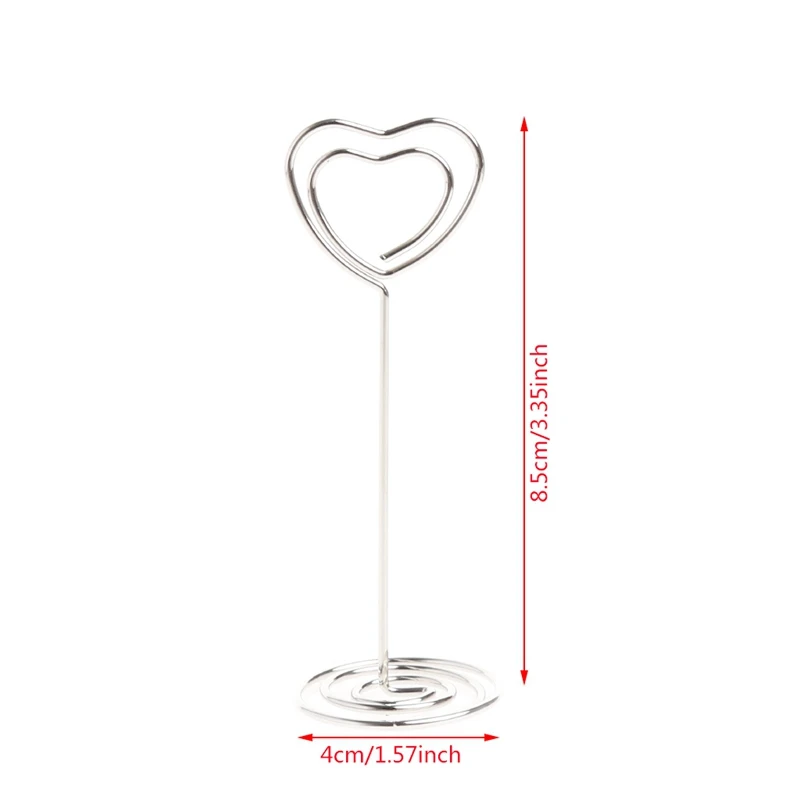 10pcs Wedding Favors Place Card Holder Table Photo Memo Number Name ...