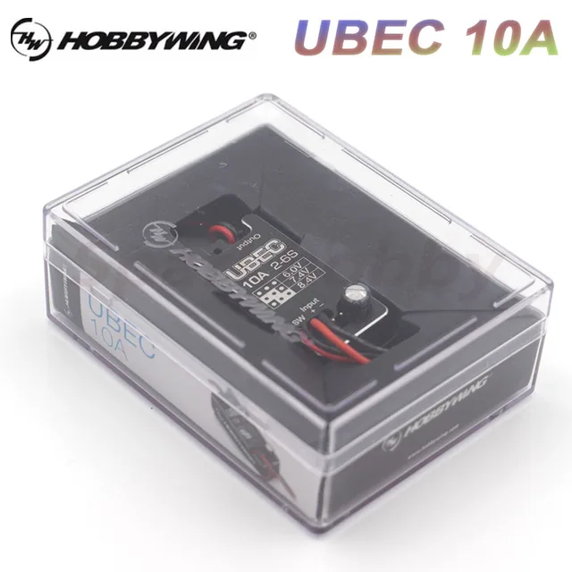 Hobbywing New Waterproof UBEC 10A Voltage Regulator Module 2-6S 6 / 7.4 ...