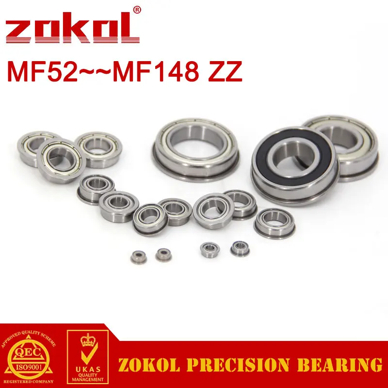 5/200PCS MF52ZZ para MF148ZZ rolamento Flange MF63 MF74 MF84 MF83 MF85 ...